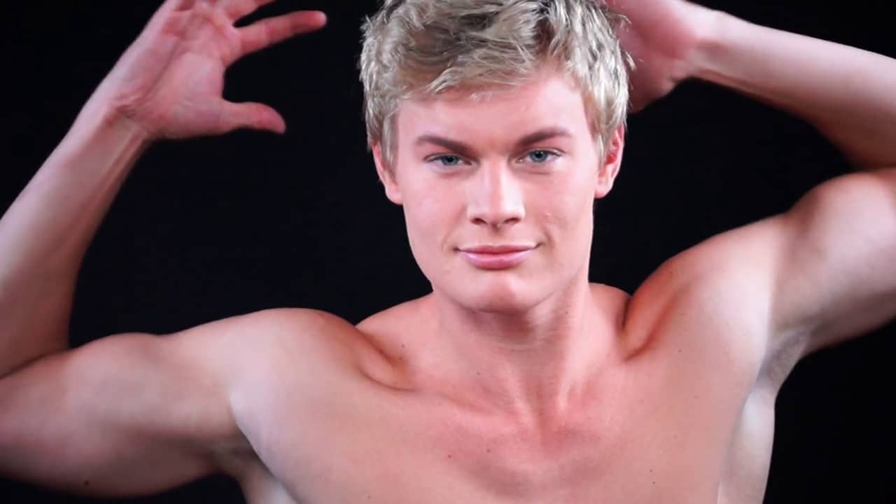 Cool Swedish Male Model Anton New Hair Cut and Style By Tito Frez on Vimeo