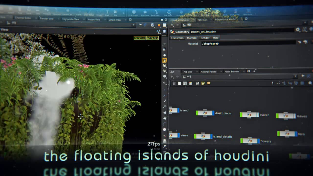 Floating Islands of Houdini - Part 3 promo on Vimeo