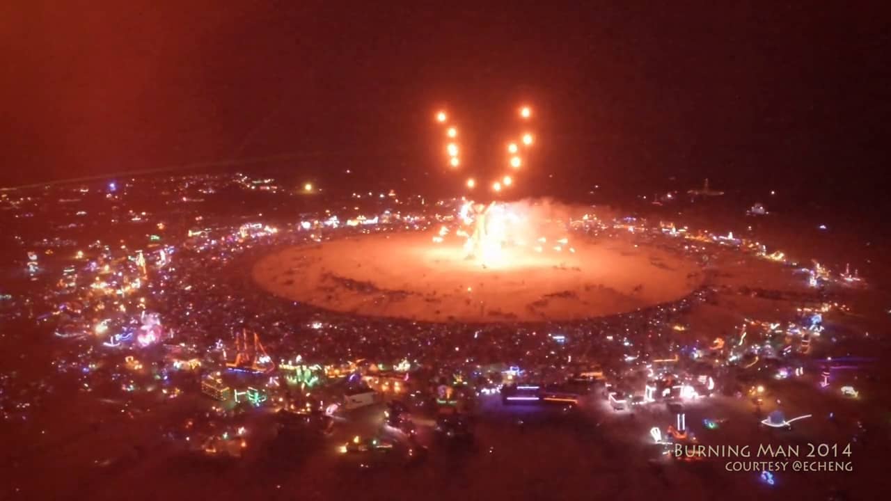 Drone's view of Burning Man 2014 on Vimeo