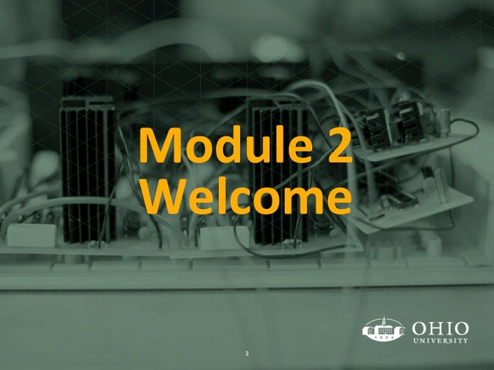 Welcome to Module 2 on Vimeo