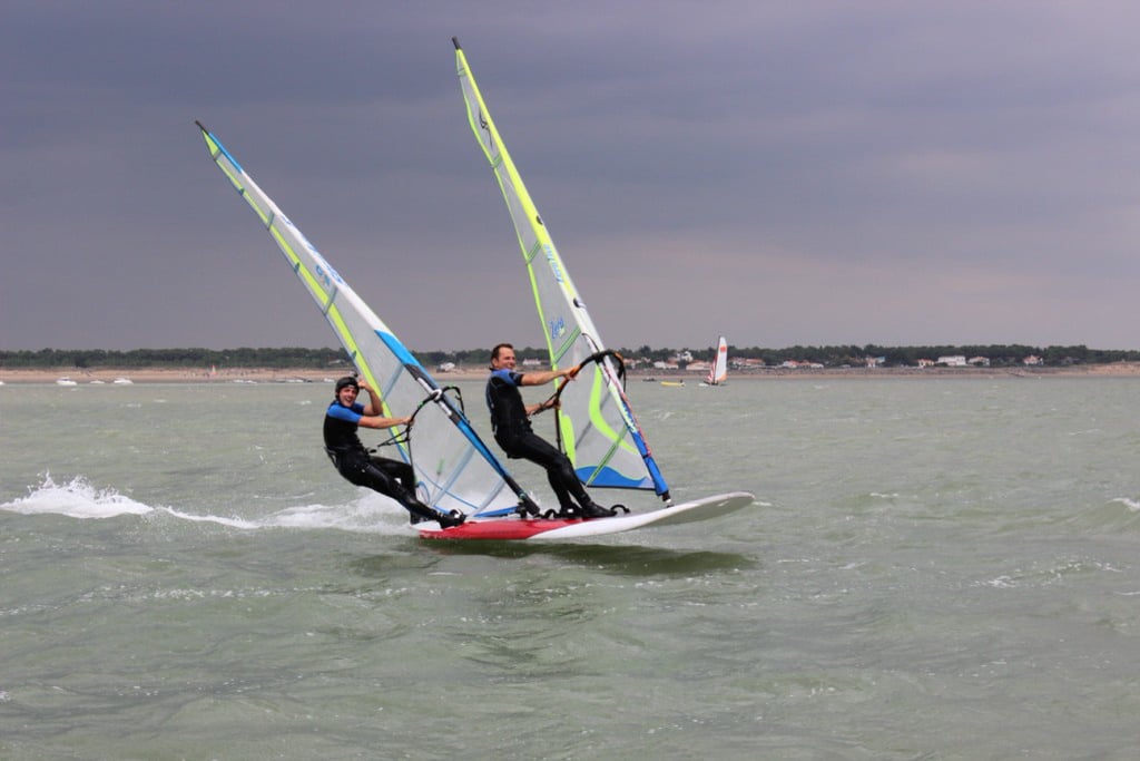 Ride on Windsurf tandem starboard gemini on Vimeo