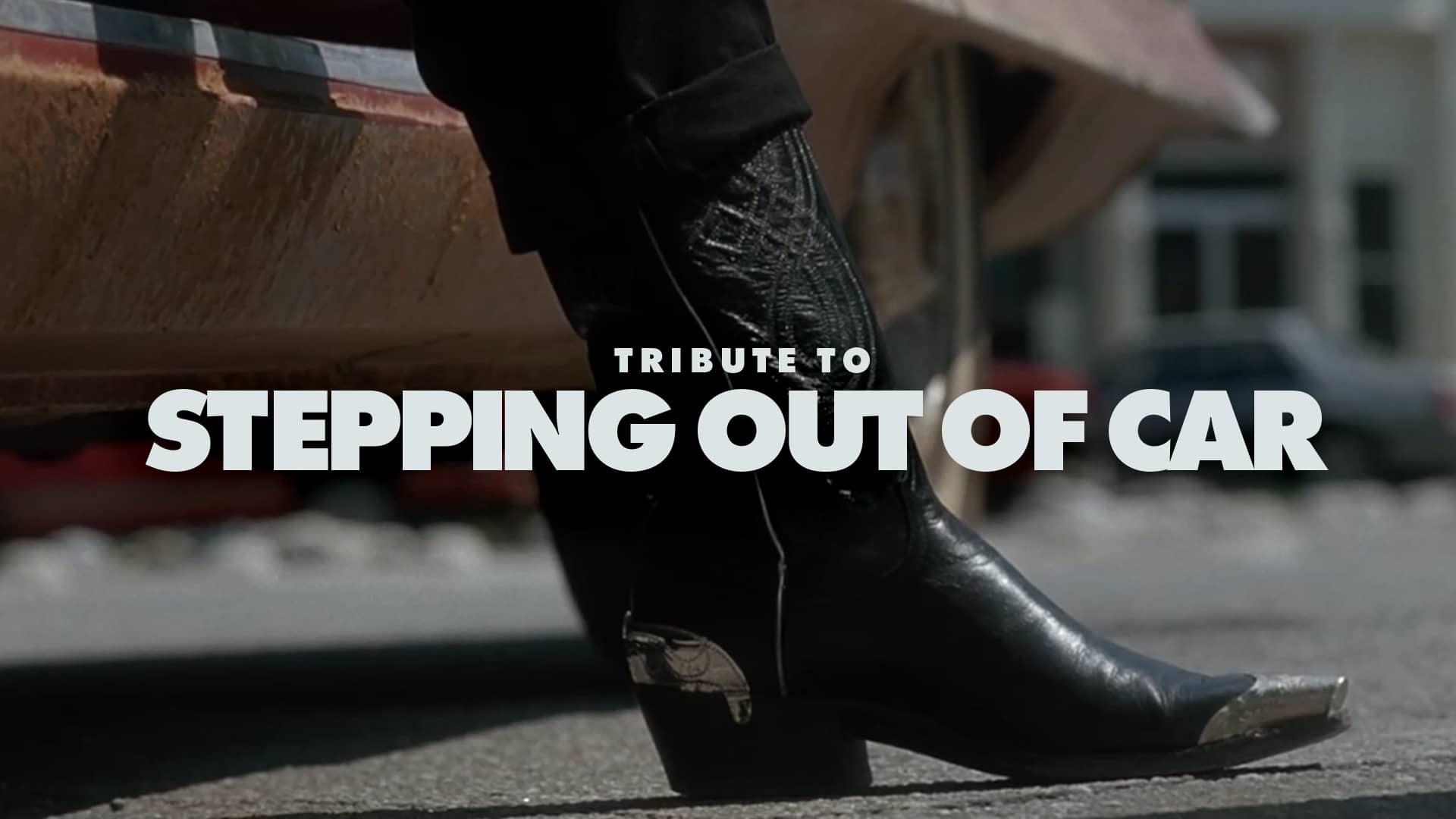 A Tribute to Stepping Out Of Car on Vimeo