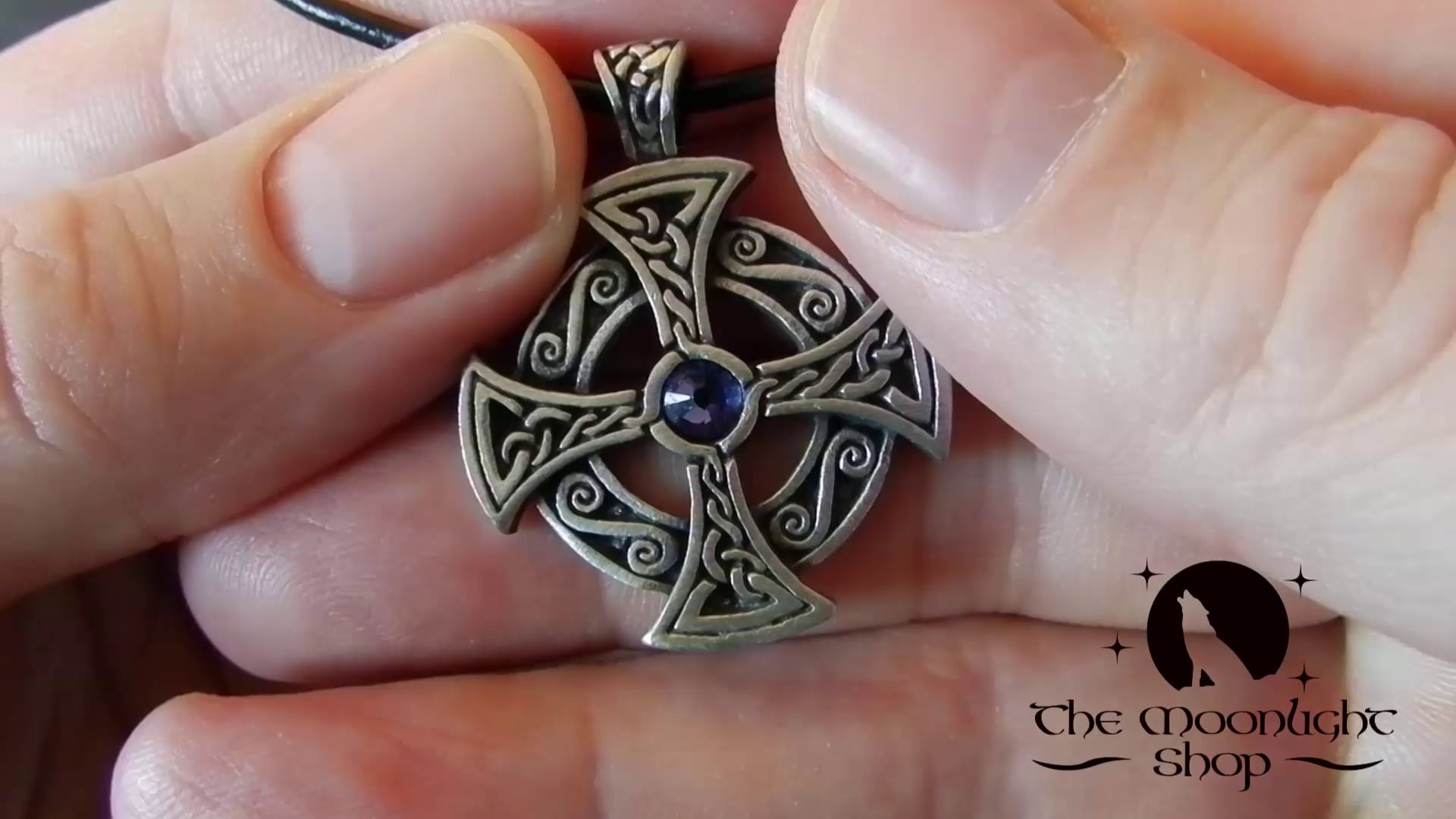 Solstice Solar Cross Wicca Necklace on Vimeo