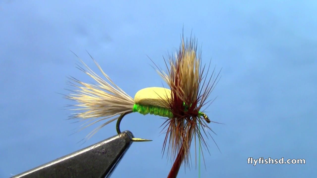 Fly Tying with Hans- Foam Backed Humpy on Vimeo