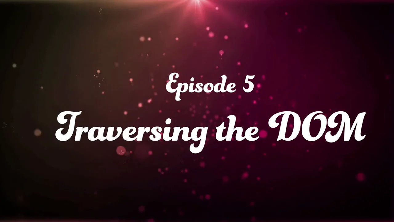 Designers Learning jQuery Episode 5: DOM Traversal on Vimeo