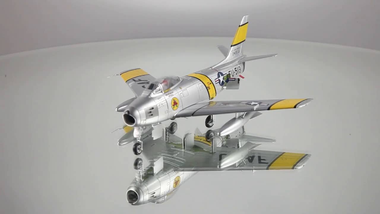 HA4307 F-86F Sabre, USAF 4th FIW, 334th FIS, #52-4513, James Jabara ...