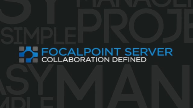 WORKFLOW ASSET MANAGEMENT - THE NEW SAT NAV OF WORKFLOW! - FocalPoint Server