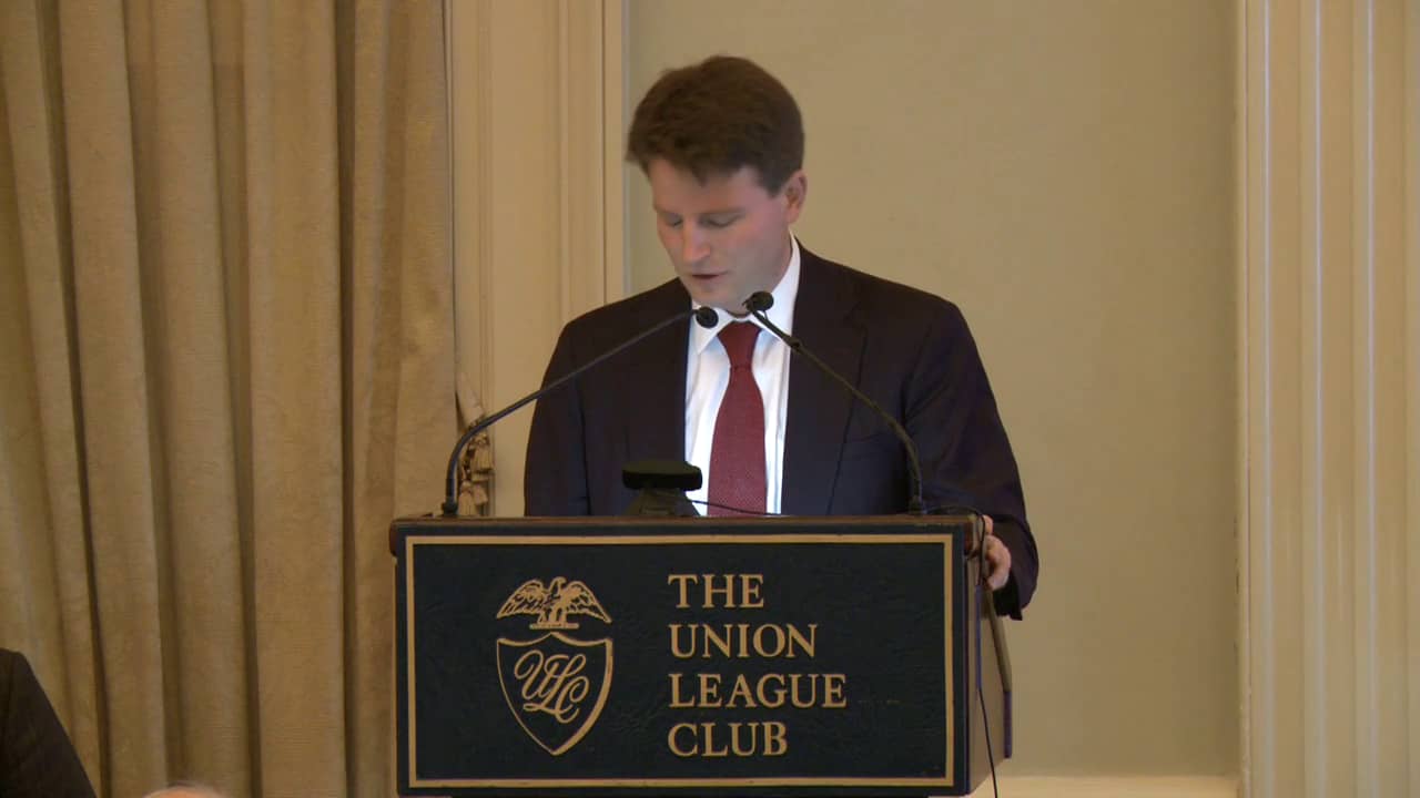 Sean Fieler Presents to the CMRE on May 23, 2014 on Vimeo