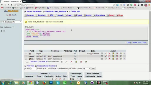 Create Database In Localhost Using Wampserver 2 On Vimeo