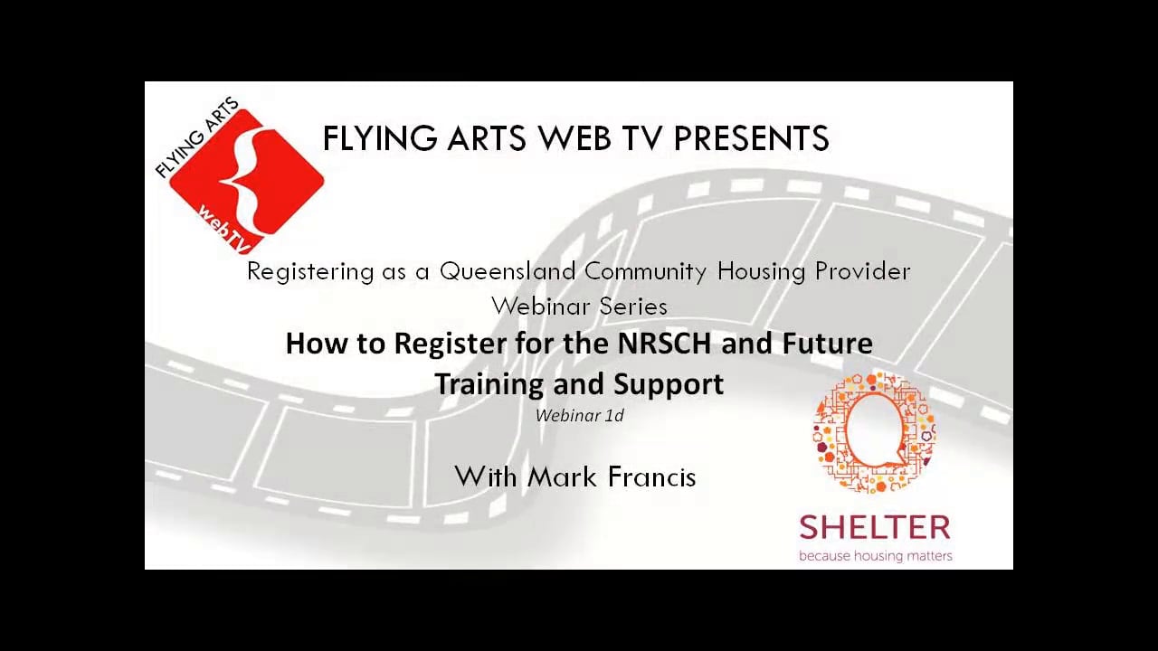 How to Register for the NRSCH and Future Training and Support on Vimeo