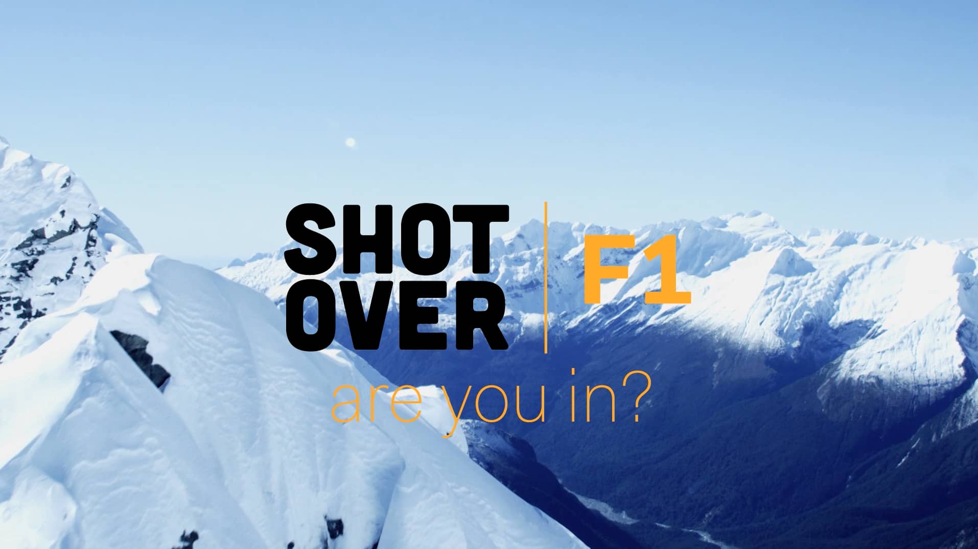SHOTOVER - F1 on Vimeo