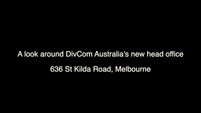 DivCom Australia's New Head Office on Vimeo