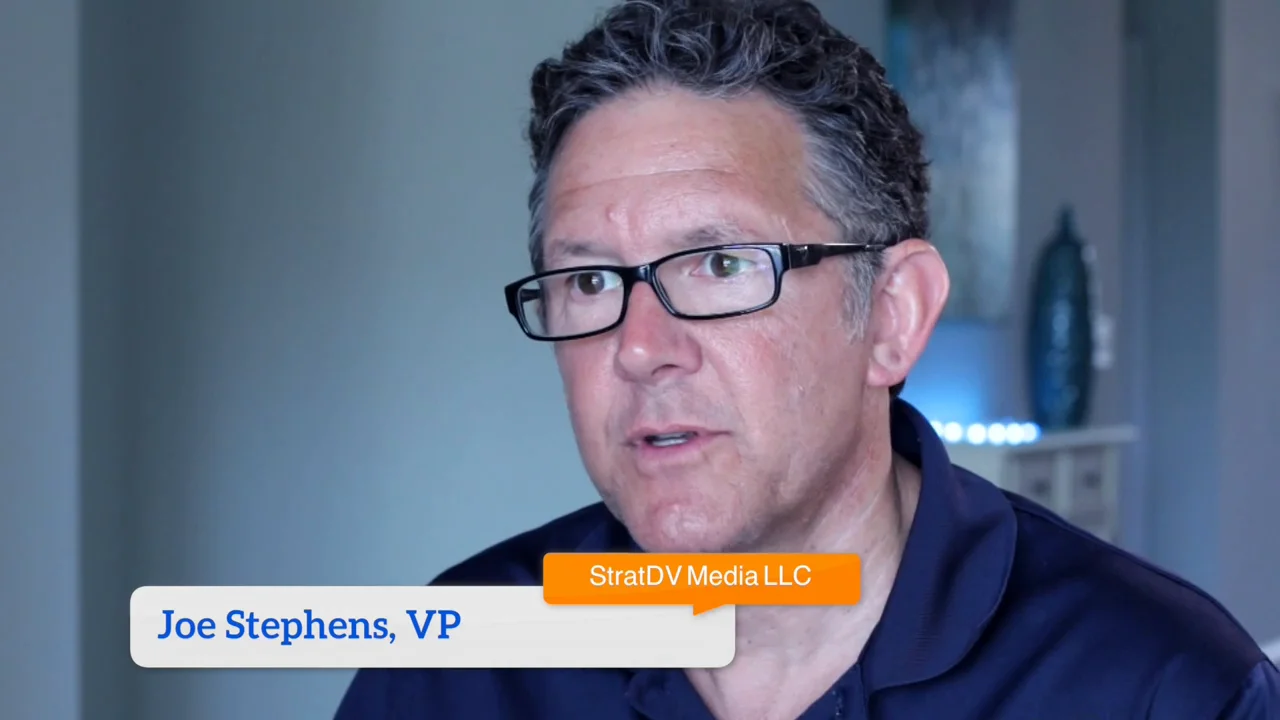 An interview with Joe Stephens VP with StratDV Media on Vimeo