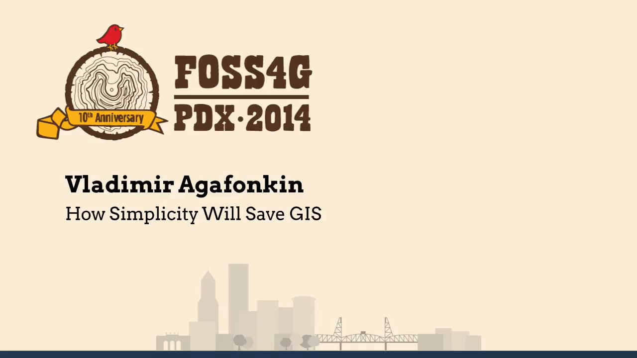 How Simplicity Will Save GIS - Vladimir Agafonkin on Vimeo