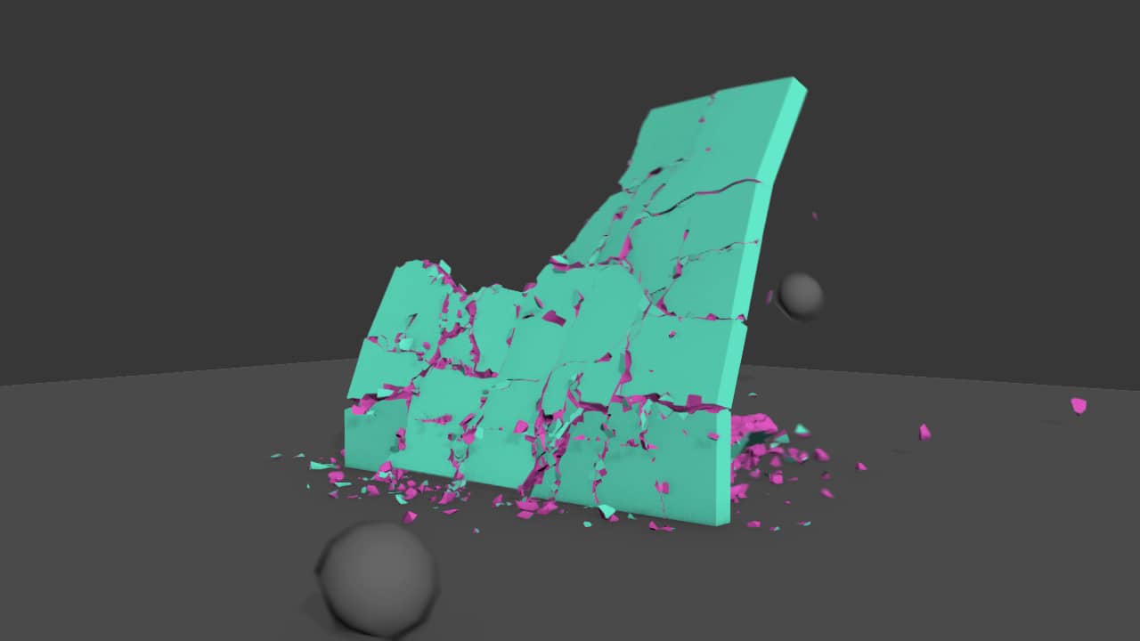 Thinking Particles - Structure Demolition R&D (Rayfire, SC, Procedural Joints) on Vimeo