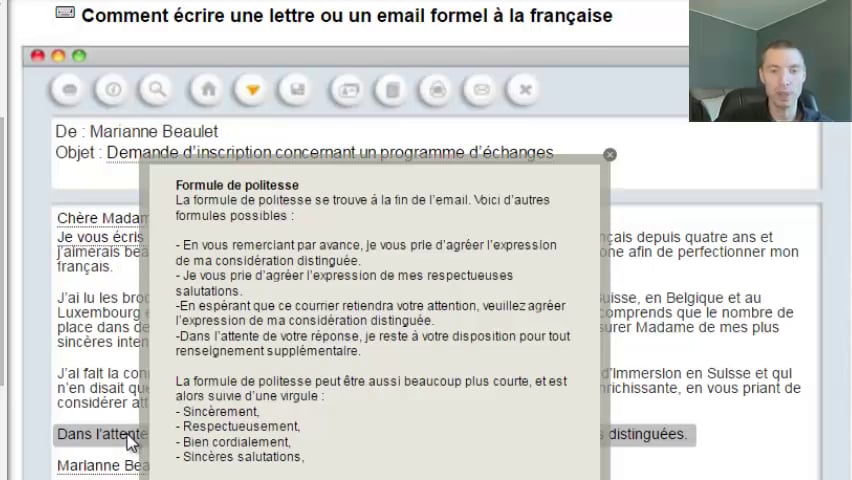 AP French Email Reply Tutorial on Vimeo