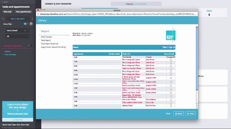 How to Print a List of Daily Tasks on Vimeo