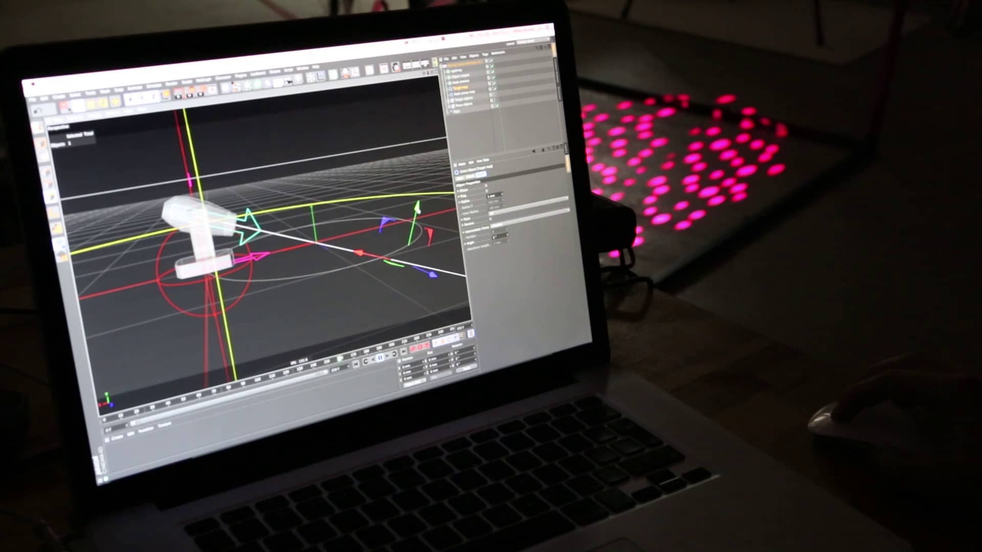 Moving head lights C4D - Python, linked 3D zoom and focus on Vimeo