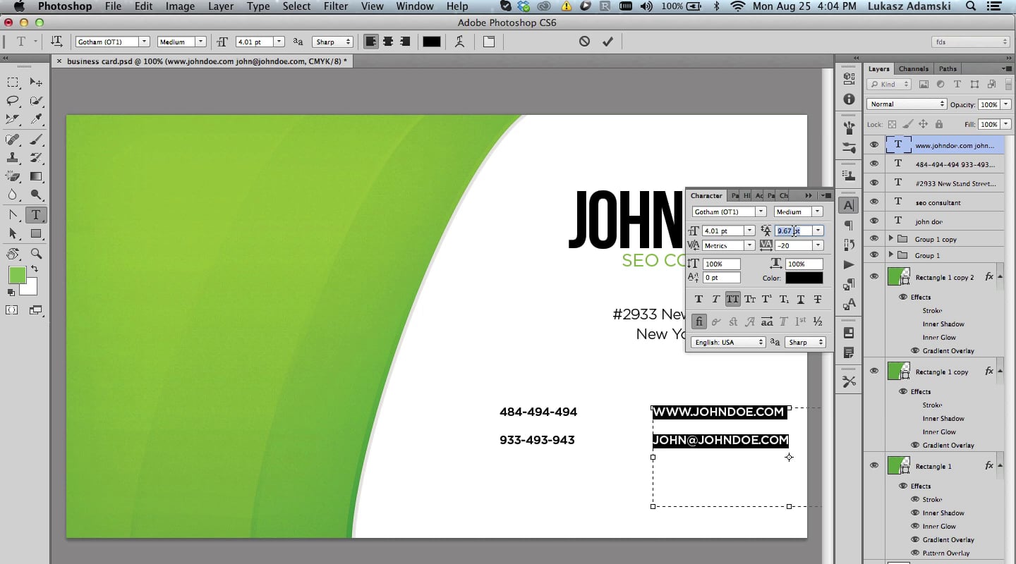 module 23 - video 3 - adding and customizing the text on Vimeo