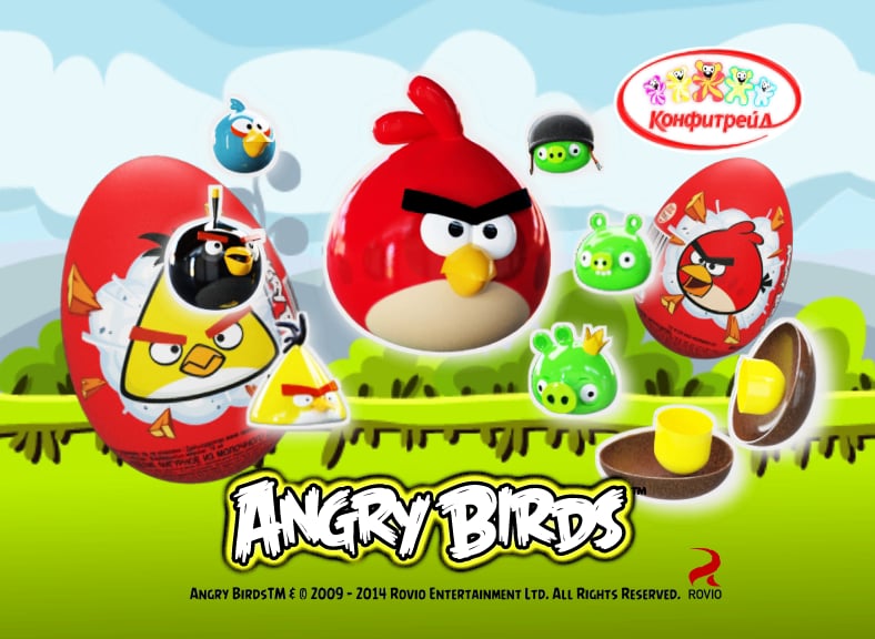Angry Birds / Confitrade Chocolate Eggs on Vimeo