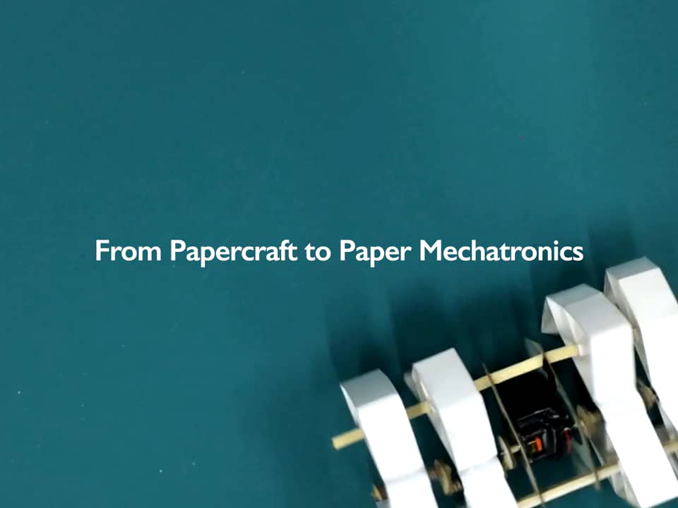 From Papercraft to Paper Mechatronics on Vimeo