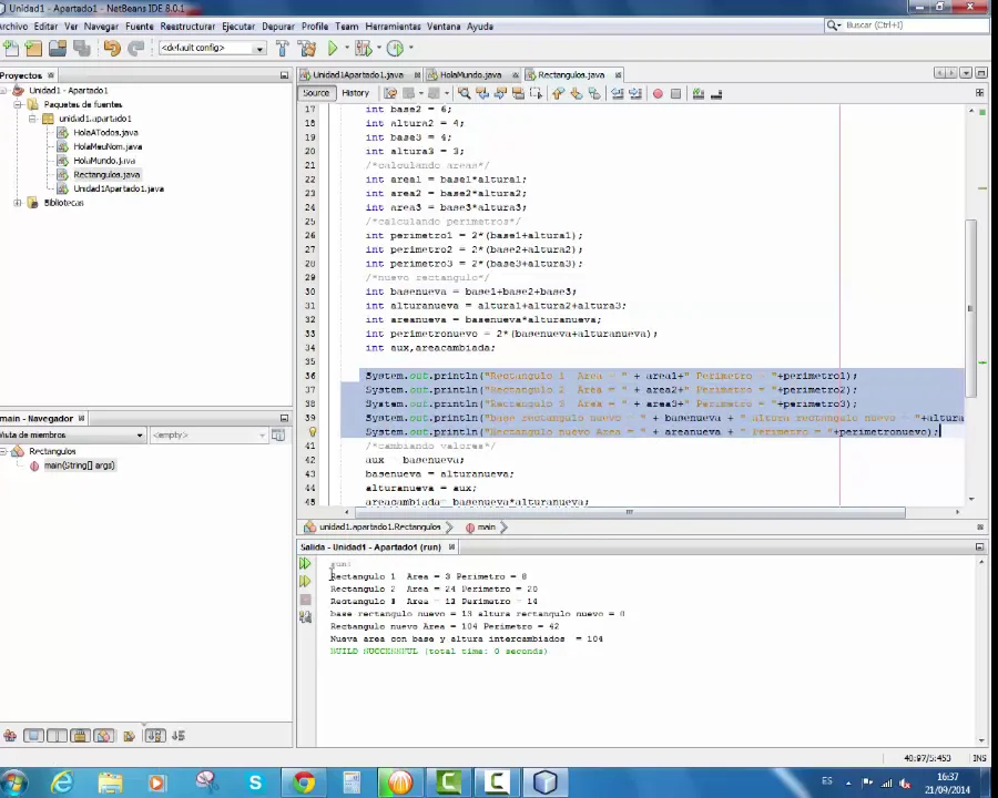 Inicio de Netbeans on Vimeo