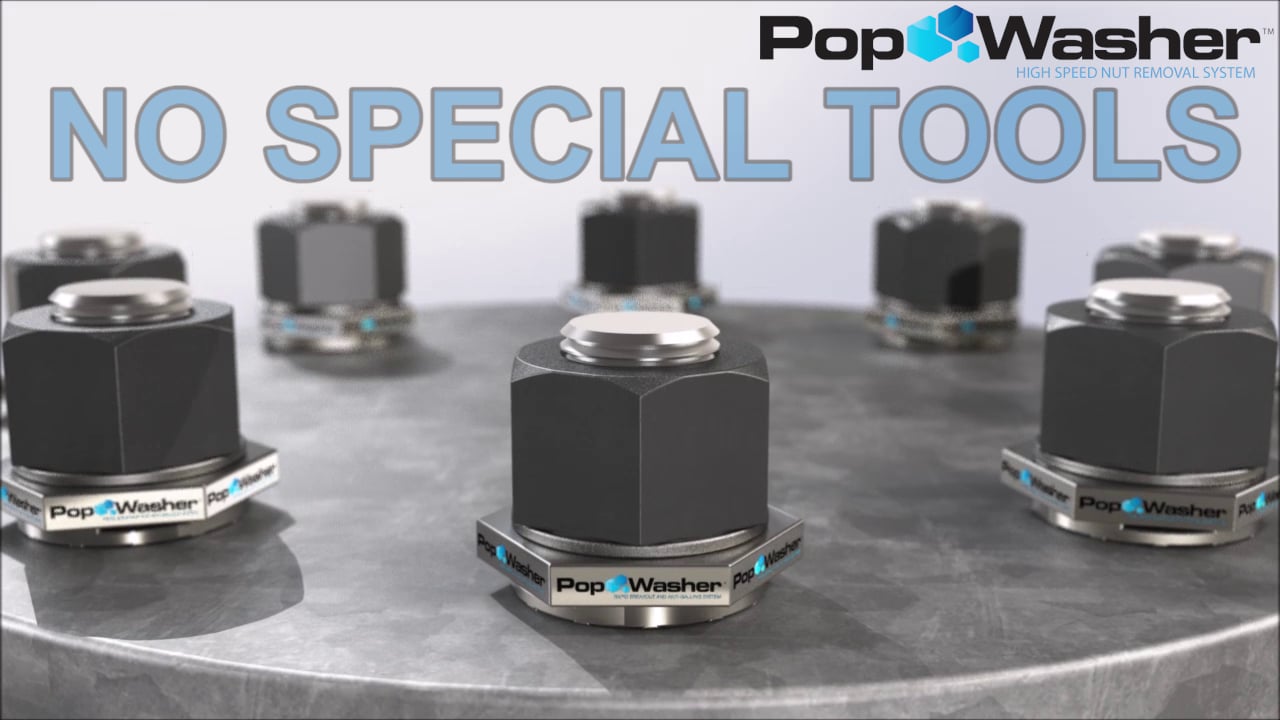 Pop-Washer™ | How It Works (INTEGRA TECHNOLOGIES) on Vimeo