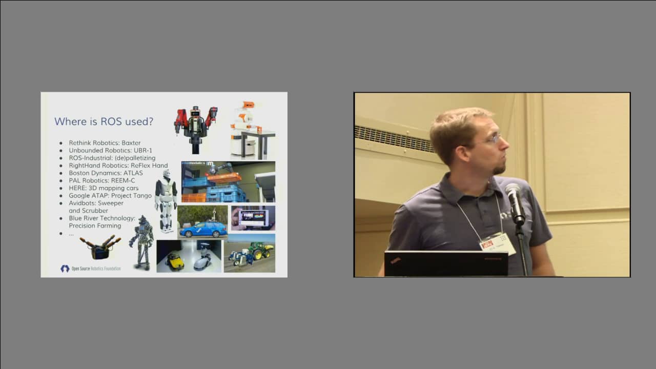 [ROSCon 2014] Dirk Thomas: Next-generation ROS: Building on DDS on Vimeo