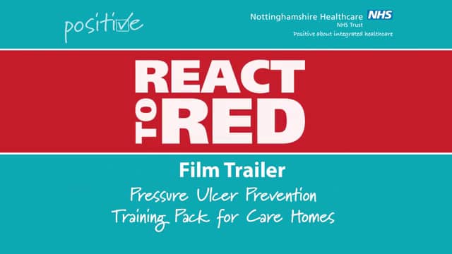 React To Red - Pressure Ulcer Prevention Training promotional DVD on Vimeo