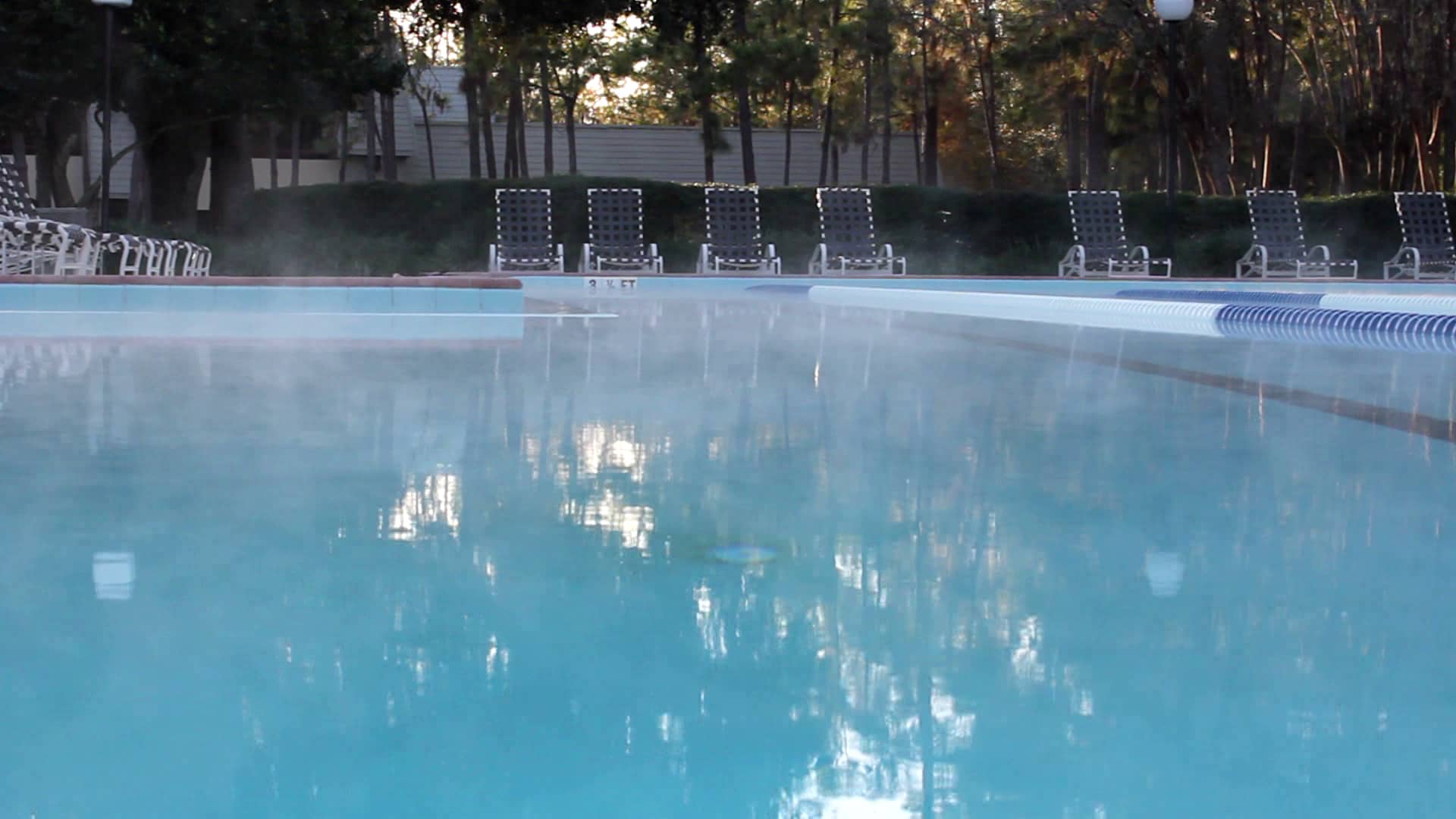 Pool evaporation - water lose in Texas during the summer due to ...
