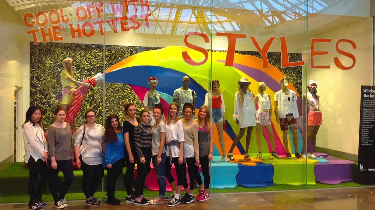 Visual Merchandising Kangan Institute - MYER Doncaster 2014 on Vimeo