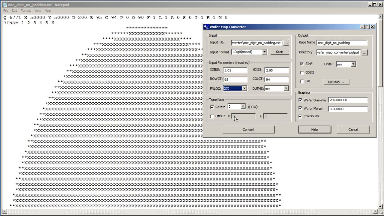 Wafer Map Converter - New Die ID Mapping on Vimeo
