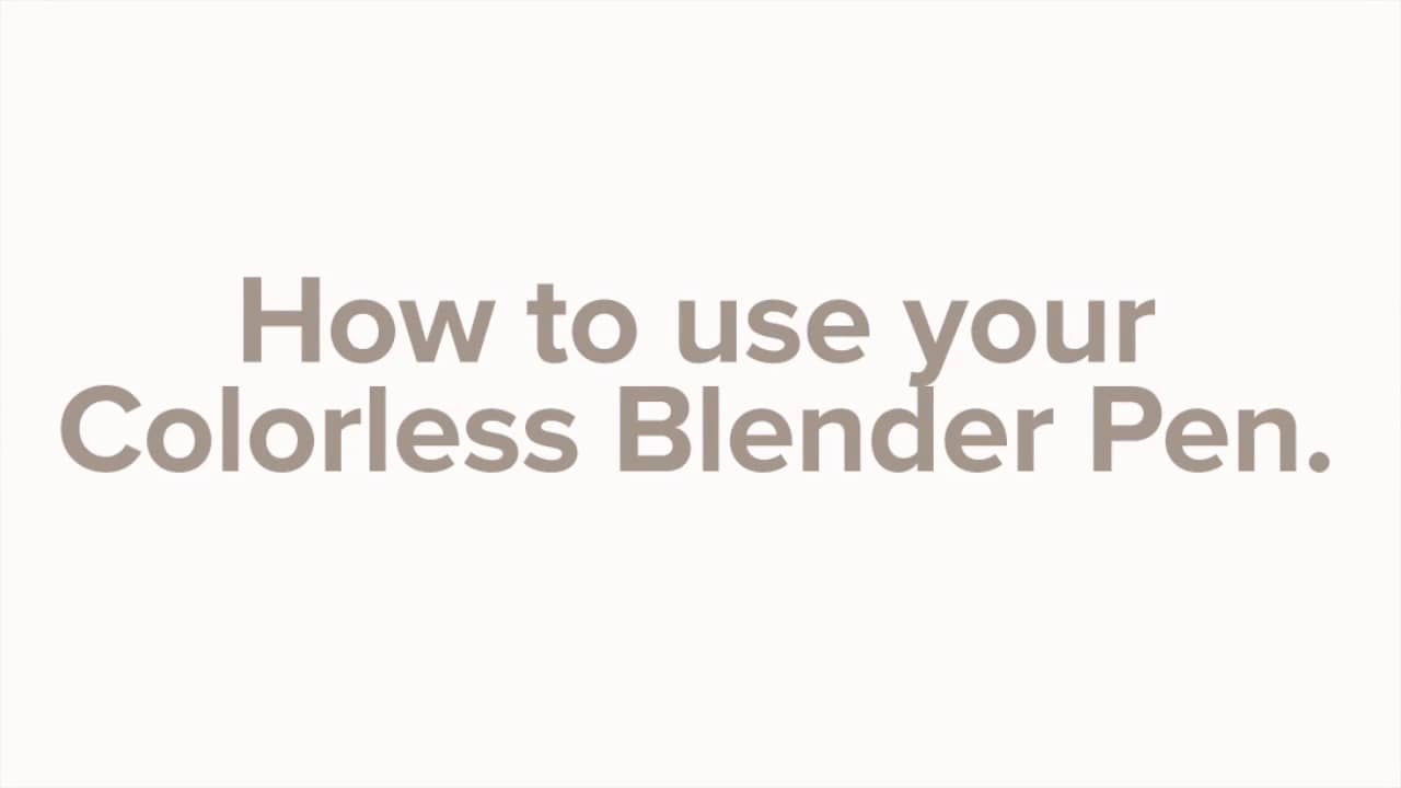 Colorless Blender Pen on Vimeo