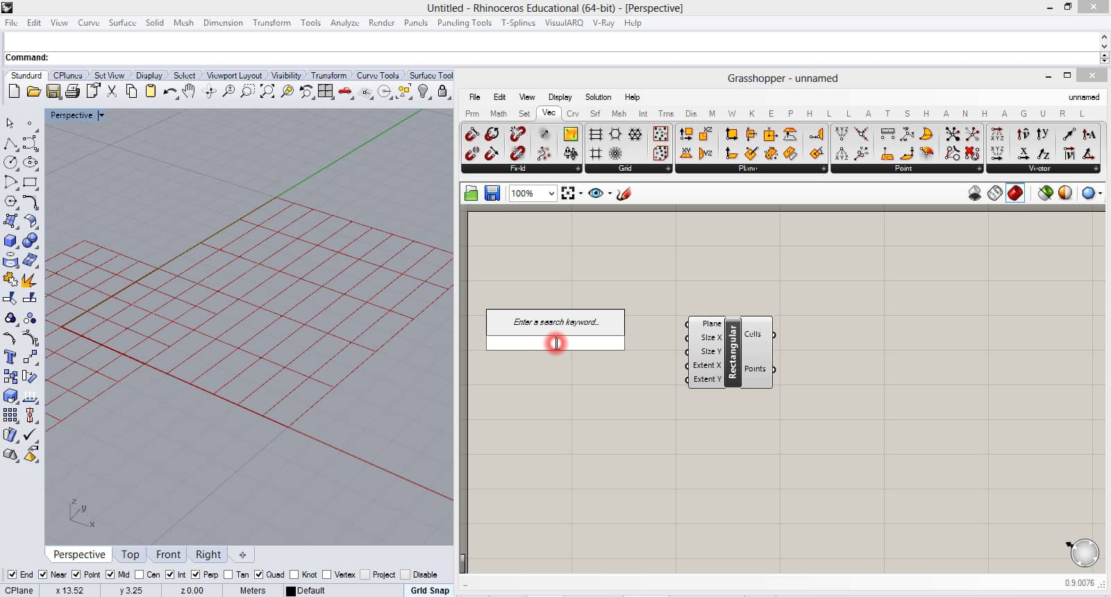 2D Rectangular Grid on Vimeo