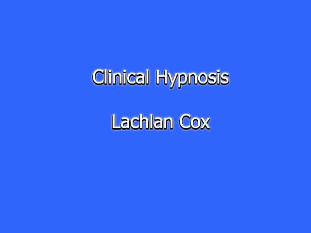 Lachlan Cox Clinical Hypnotherapist - LDN - Low Dose Naltrexone on Vimeo