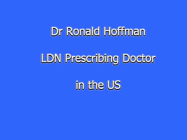 Dr Ronald Hoffman - LDN - Low Dose Naltrexone - Prescribing Doctor on Vimeo