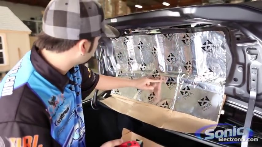 Alternative Dynamat Trunk Installation on Vimeo