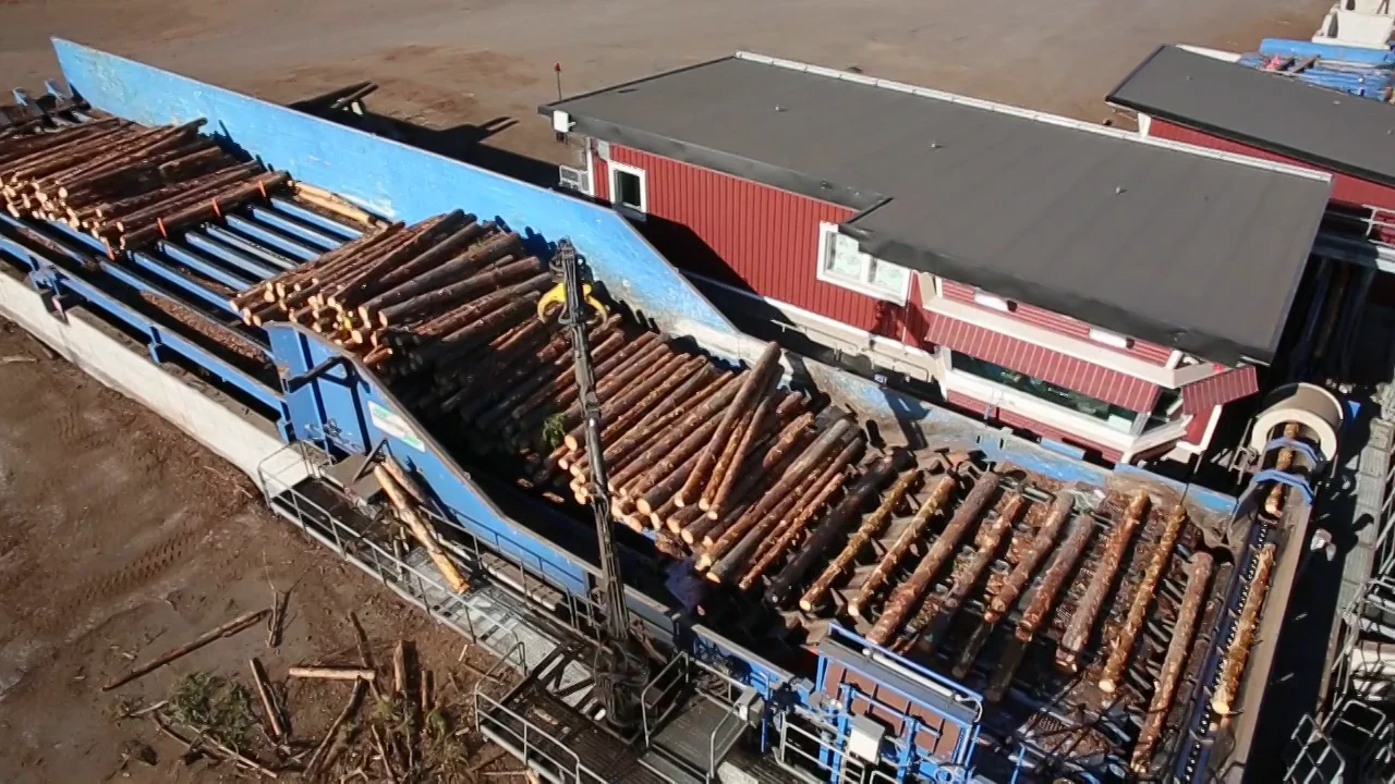 Nordautomation - Bollsta sågverk, inmatning on Vimeo