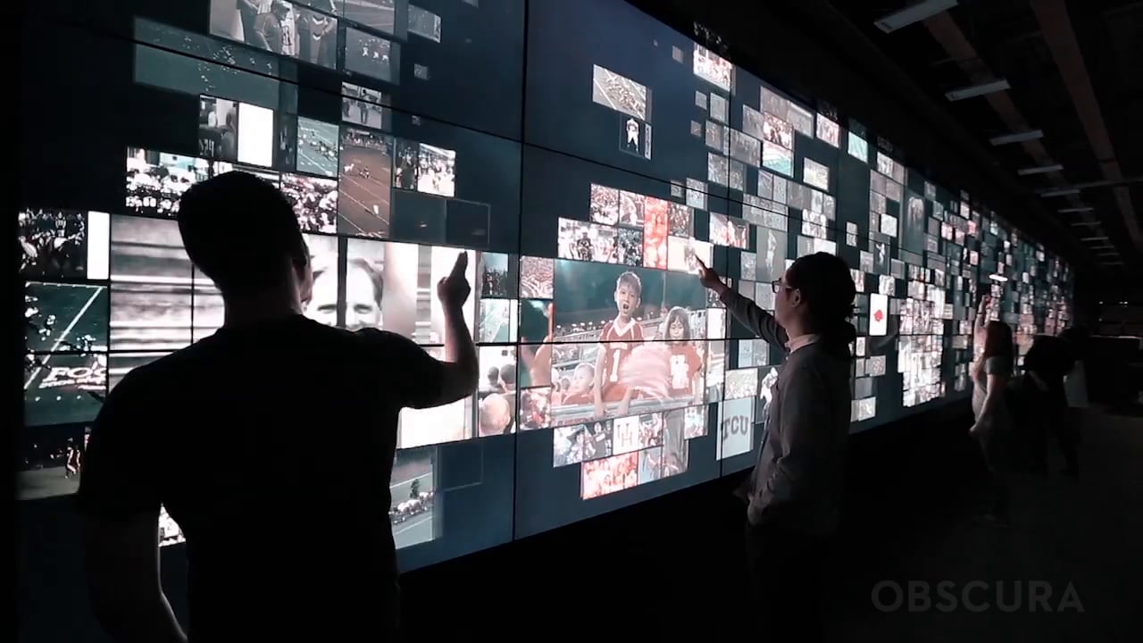 College Football Hall of Fame: Interactive Media Wall on Vimeo