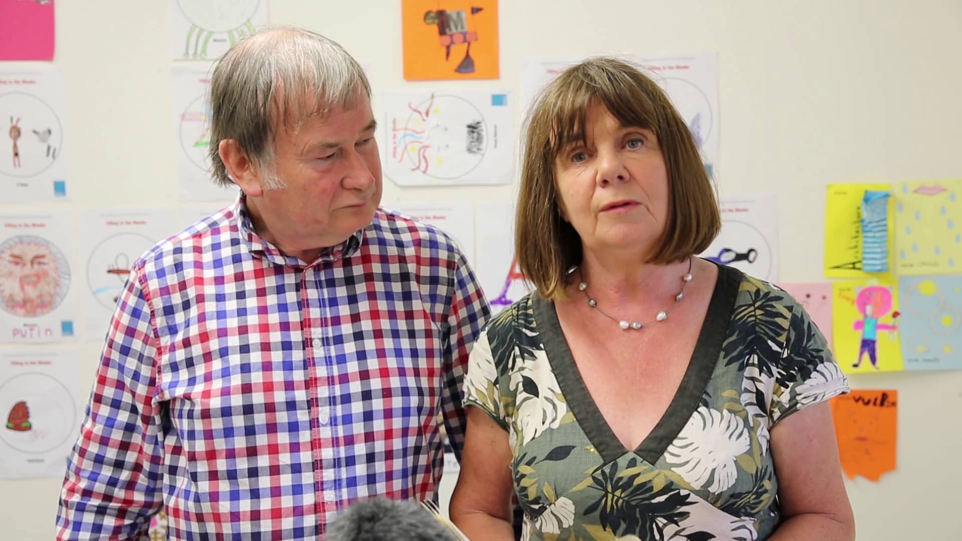 The Treasures by Clare Bevan performed by Julia Donaldson on Vimeo