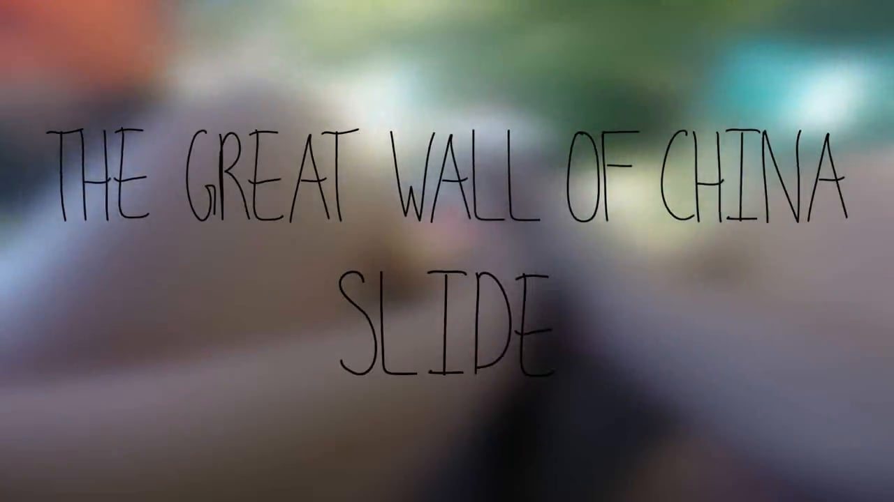 The Great Wall Slide // astrazoe travel on Vimeo