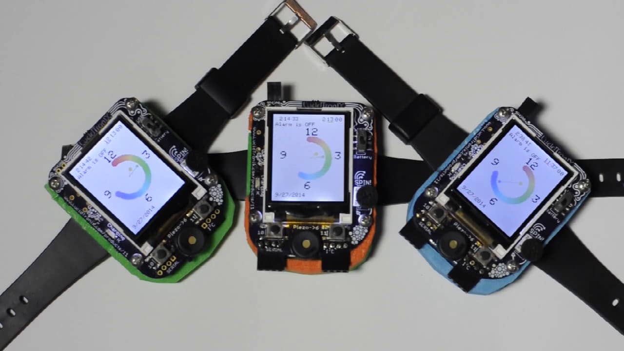 Arduino Rainbow Wristwatch on Vimeo