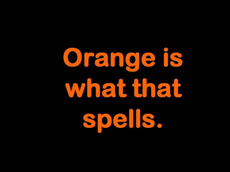 Frog Street Press orange song on Vimeo
