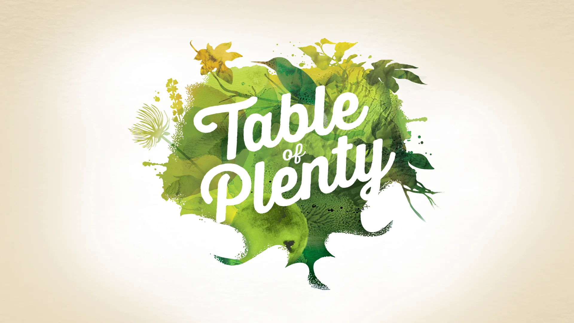 Table of Plenty Branding on Vimeo