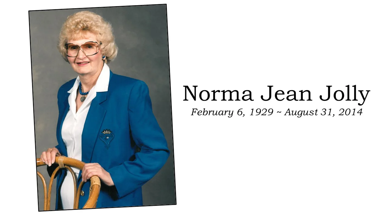 October 5, 2014 ~ Memorial of Norma Jean Jolly on Vimeo