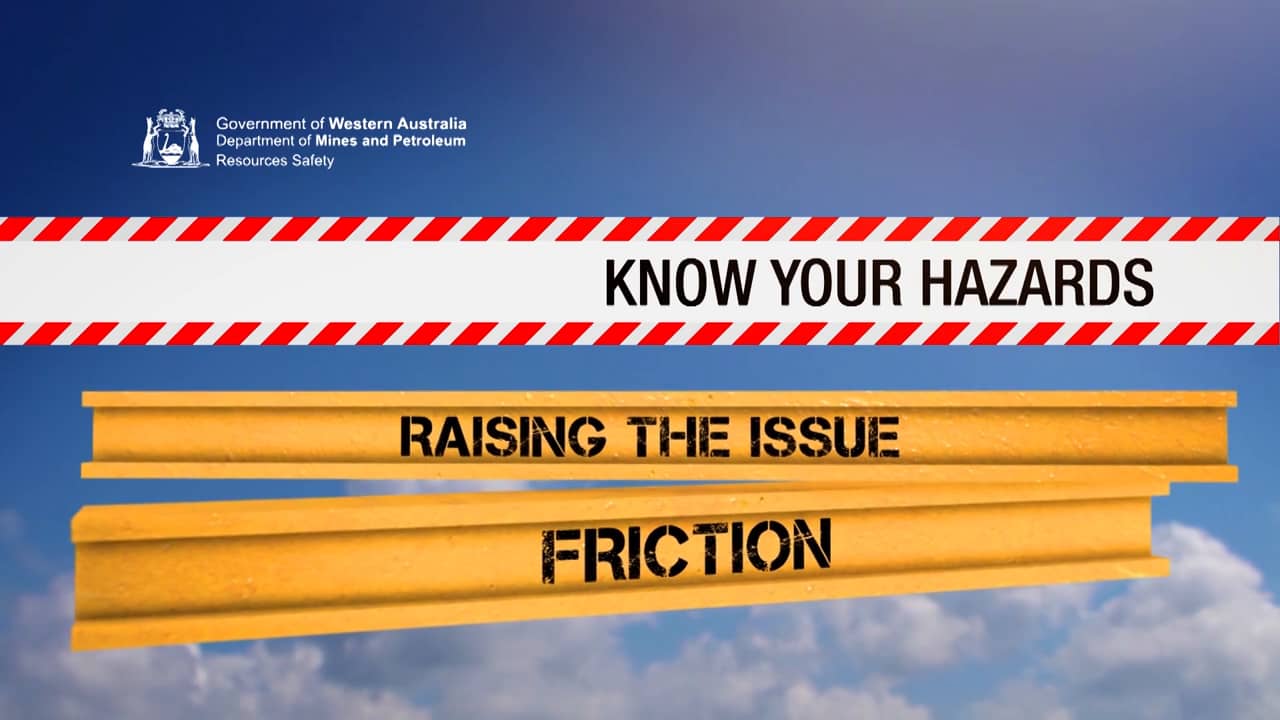 Know your hazards - Raising the Issue - Friction on Vimeo