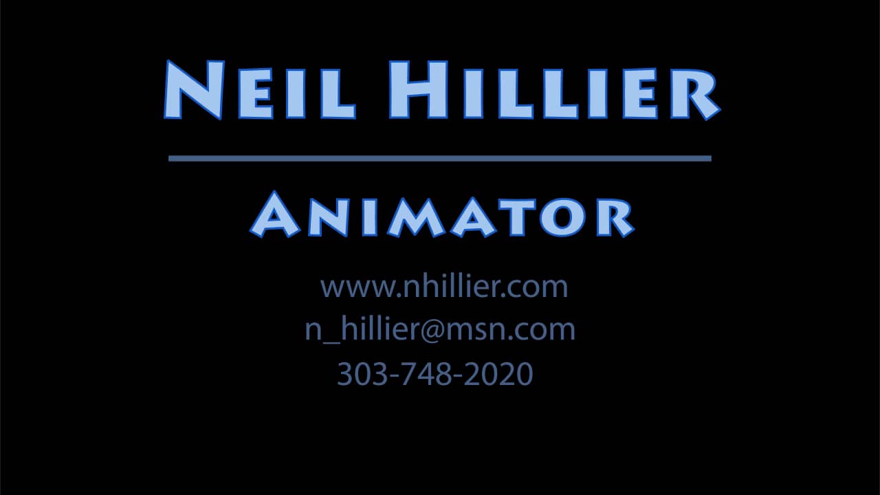 Neil Hillier Animation Reel 2014 on Vimeo