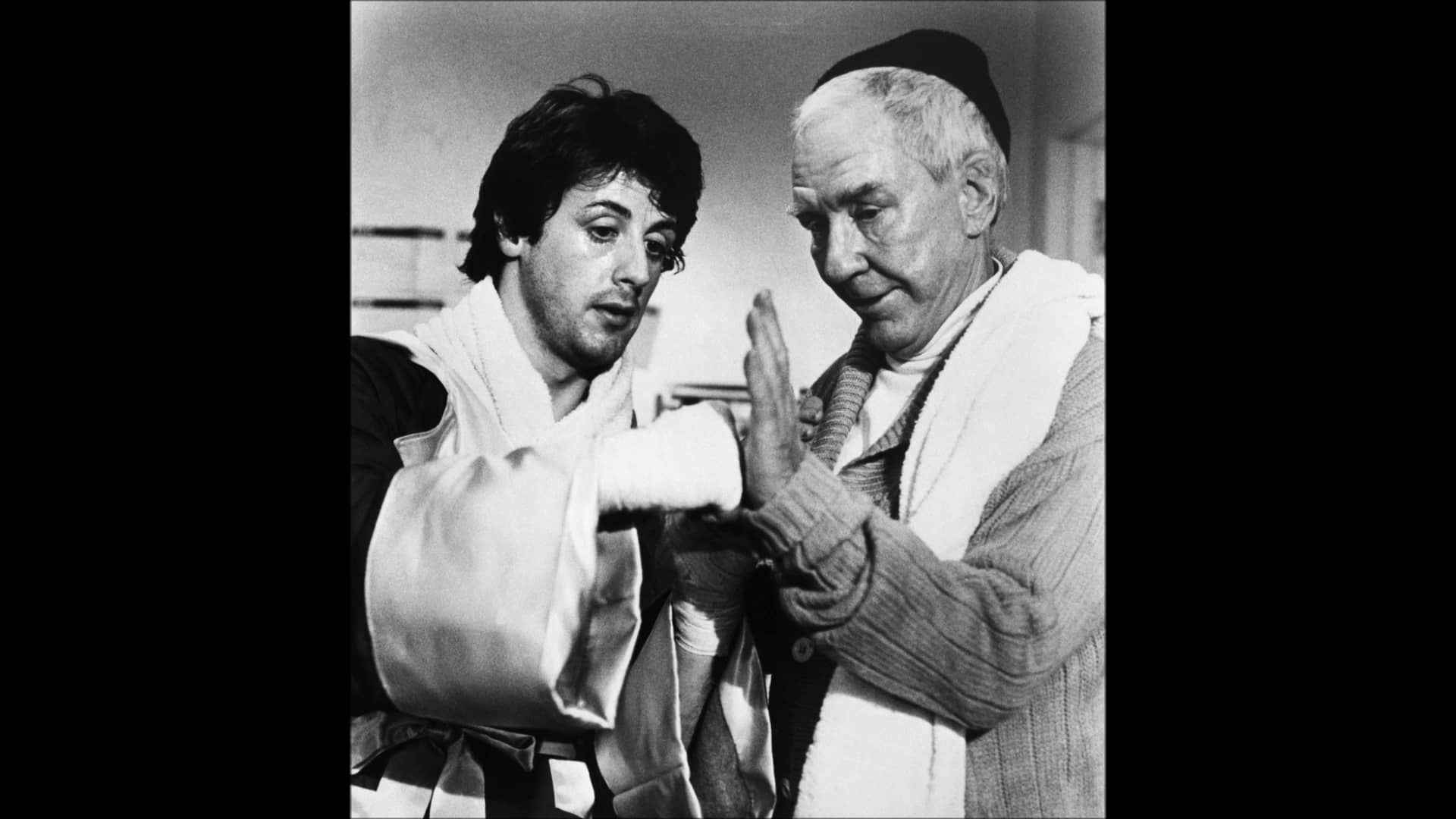 Rocky Trainer Burgess Meredith als Mickey Goldmill tot! In Erinnerung ...