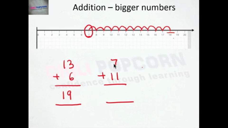 Addition - bigger numbers on Vimeo