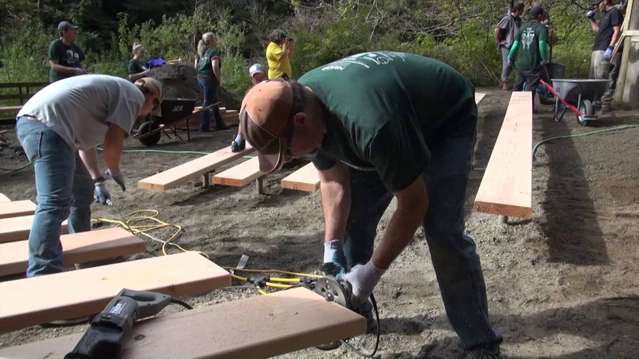 Camp Waskowitz Gets a Make-Over on Vimeo